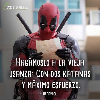30 Frases de Deadpool, el antihéroe más incorrecto [Con imágenes]