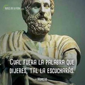 100 Frases de Homero: referente en la literatura clásica [Con Imágenes]