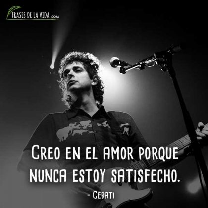 50 Frases de Cerati, una leyenda del rock latinoamericano [Con imágenes]