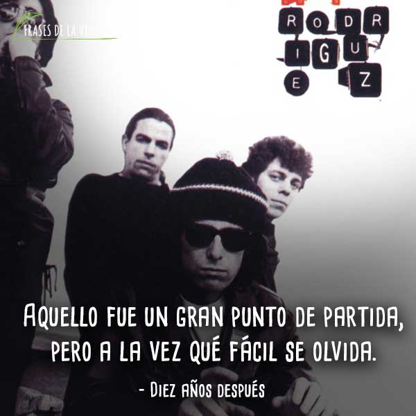 Frases de Los Rodríguez y la esencia del rock latino