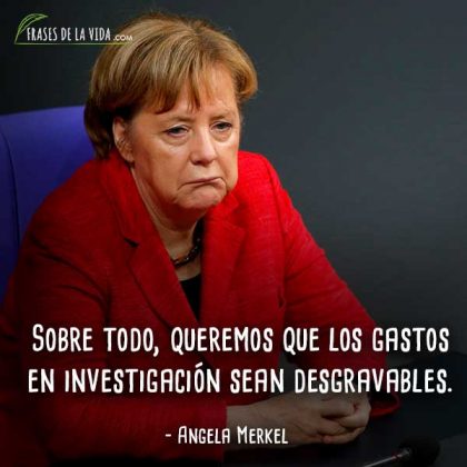 60 Frases de Angela Merkel | La lucha por el poder en Europa [Con Imágenes]