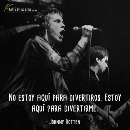 30 Frases de Sex Pistols | El nacimiento del punk londinense [Con Imágenes]