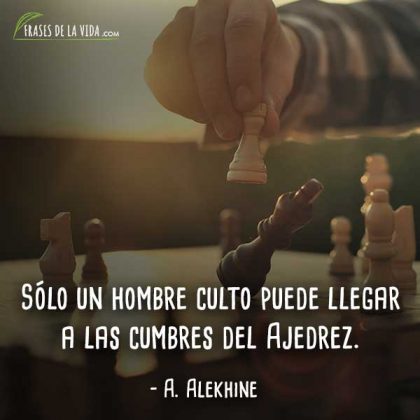 150 Frases de Ajedrez | El juego que roza el infinito [Con Imágenes]