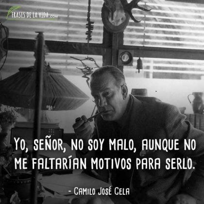 100 Frases de Camilo José Cela | El escritor con claroscuros [Con Imágenes]