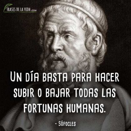 60 Frases de Sófocles | El sufrimiendo más heroico [Con Imágenes]