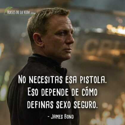 30 Frases de James Bond | Agente de seguridad insolente [Con Imágenes]