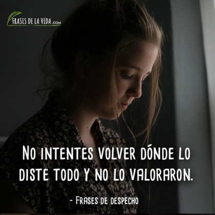 60 Frases de Despecho | La antesala de cualquier venganza