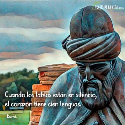 30 Frases de Rumi | Sobre el amor, el alma y la vida