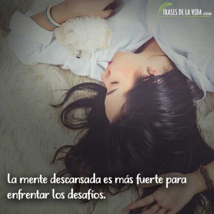 100 frases de descanso | Citas de tranquilidad