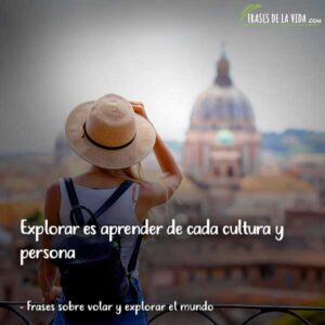 40 frases sobre volar y explorar el mundo - Frases de la vida